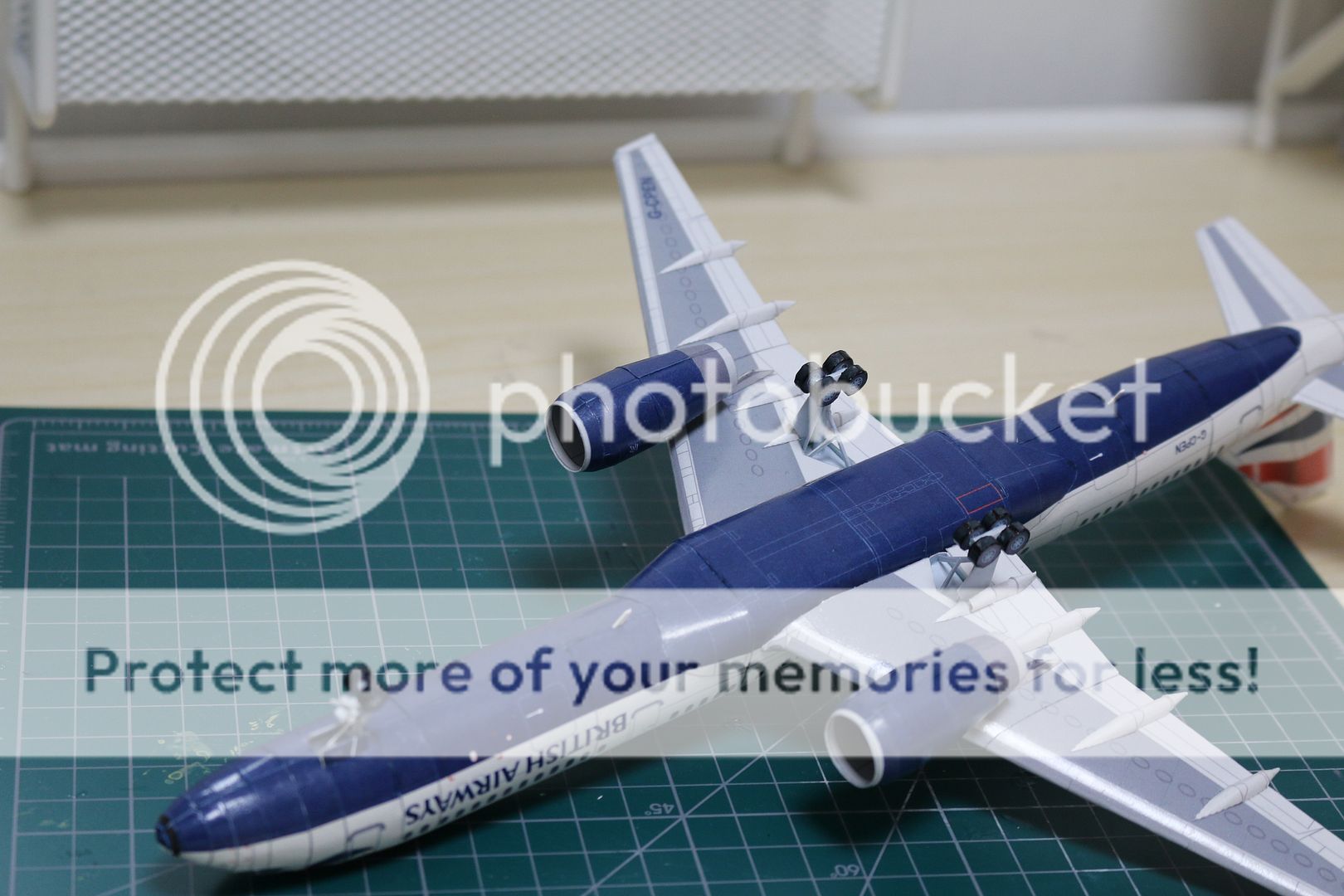 Boeing 757-200 British Airways from Hermercraft - PaperModelers.com