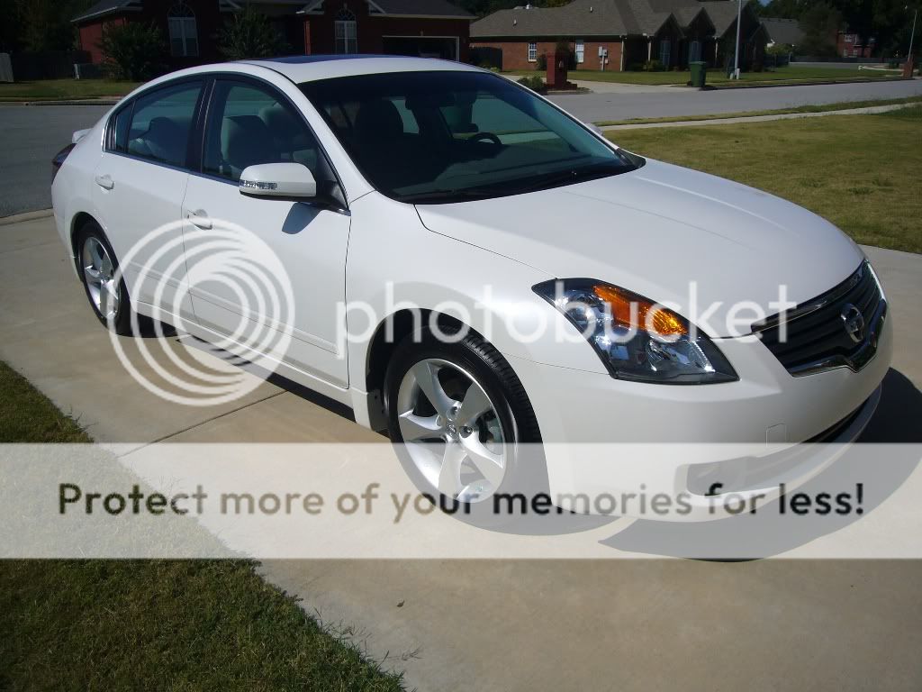 08 Altima 3.5 SE Frost White | The Nissan Club